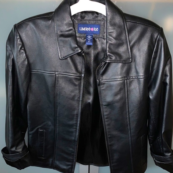 Limited Too | Jackets & Coats | Youth Genuine Leather Jacket | Poshmark
